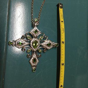 Chuck Clemency | Jewelry | Vintage 925 Silver Peridot Chuck Clemency ...